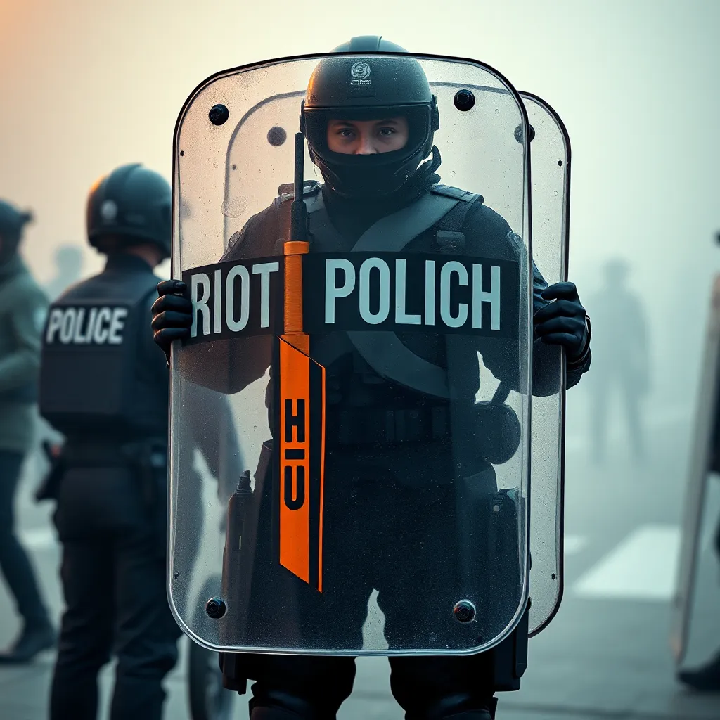 How a Riot Shield Affects Looks and Movements : LevelUpTalk