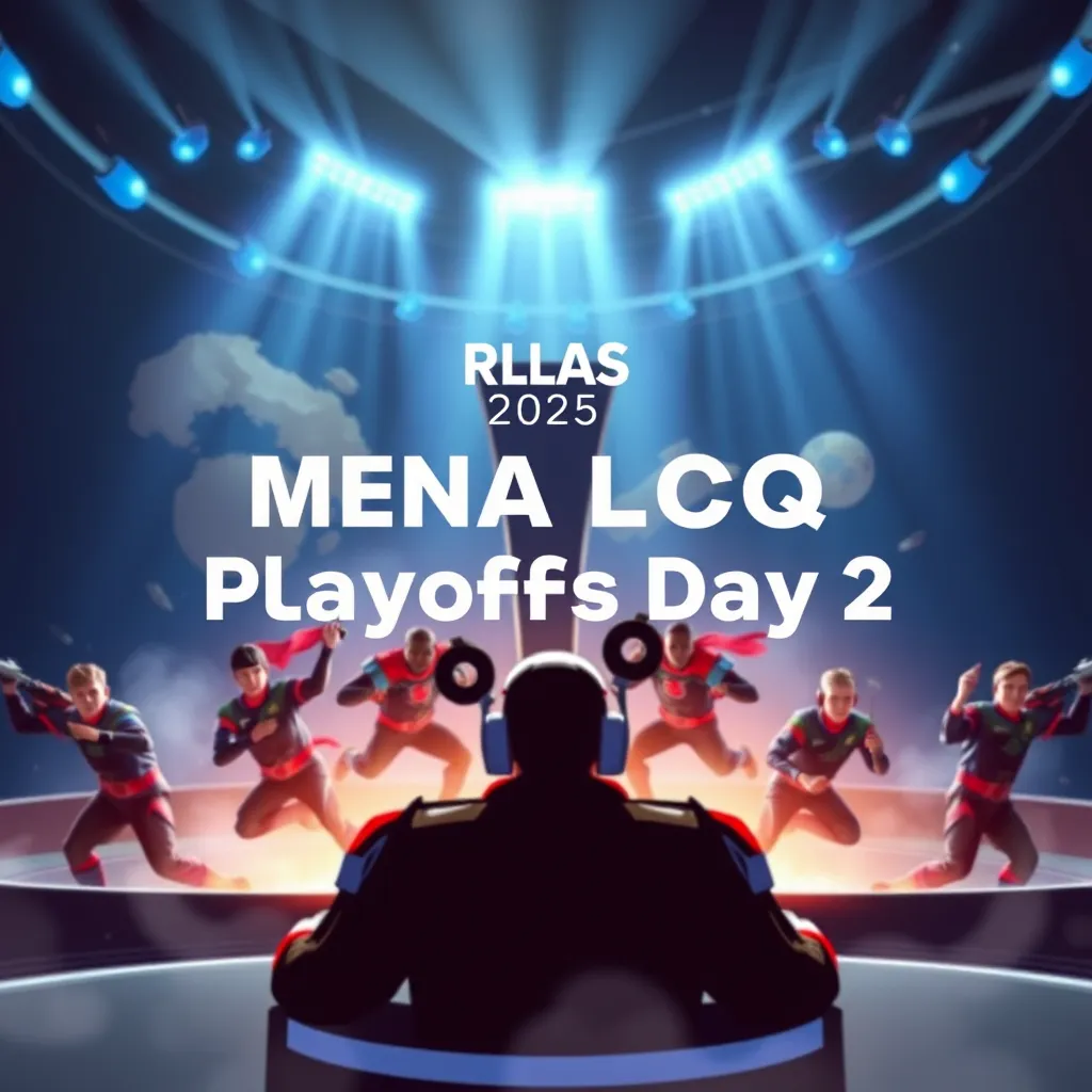RLCS 2025: MENA LCQ Playoffs Day 2 Results and Schedule : LevelUpTalk