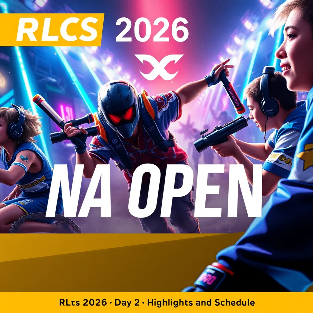 RLCS 2026: NA Open 2 Playoffs Day 2 Highlights and Schedule : LevelUpTalk