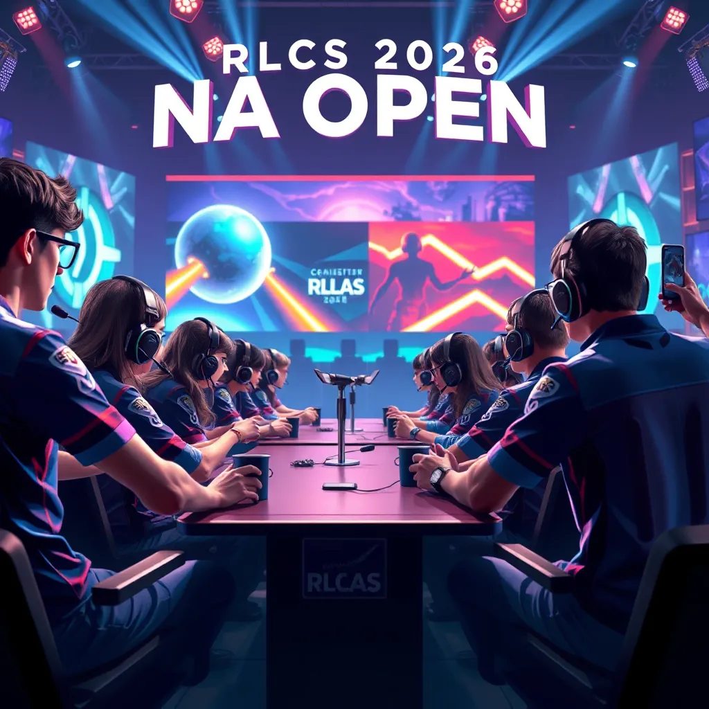 RLCS 2026: NA Open 3 Playoffs Day 1 Coverage : LevelUpTalk