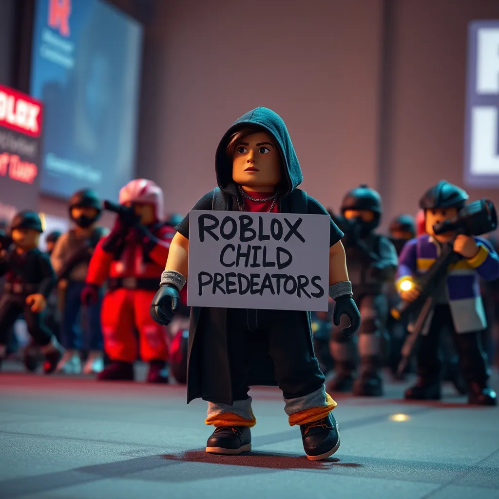 Roblox YouTuber Battles Child Predators, Faces Bans : LevelUpTalk