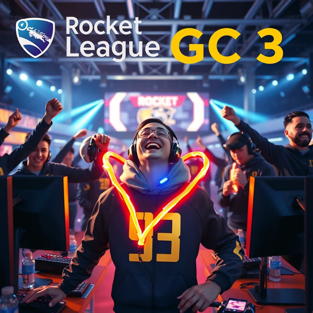 Finally Achieved GC3 Ranking in Rocket League After a Year : LevelUpTalk