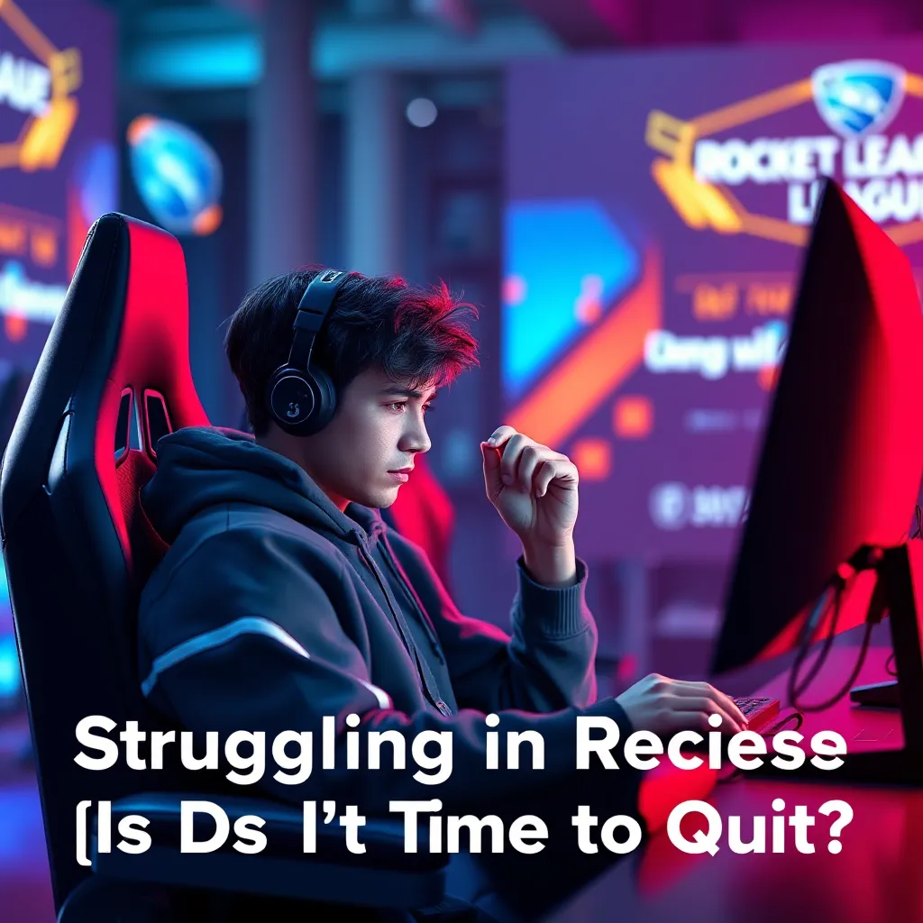 Struggling in Rocket League: Is It Time to Quit? : LevelUpTalk