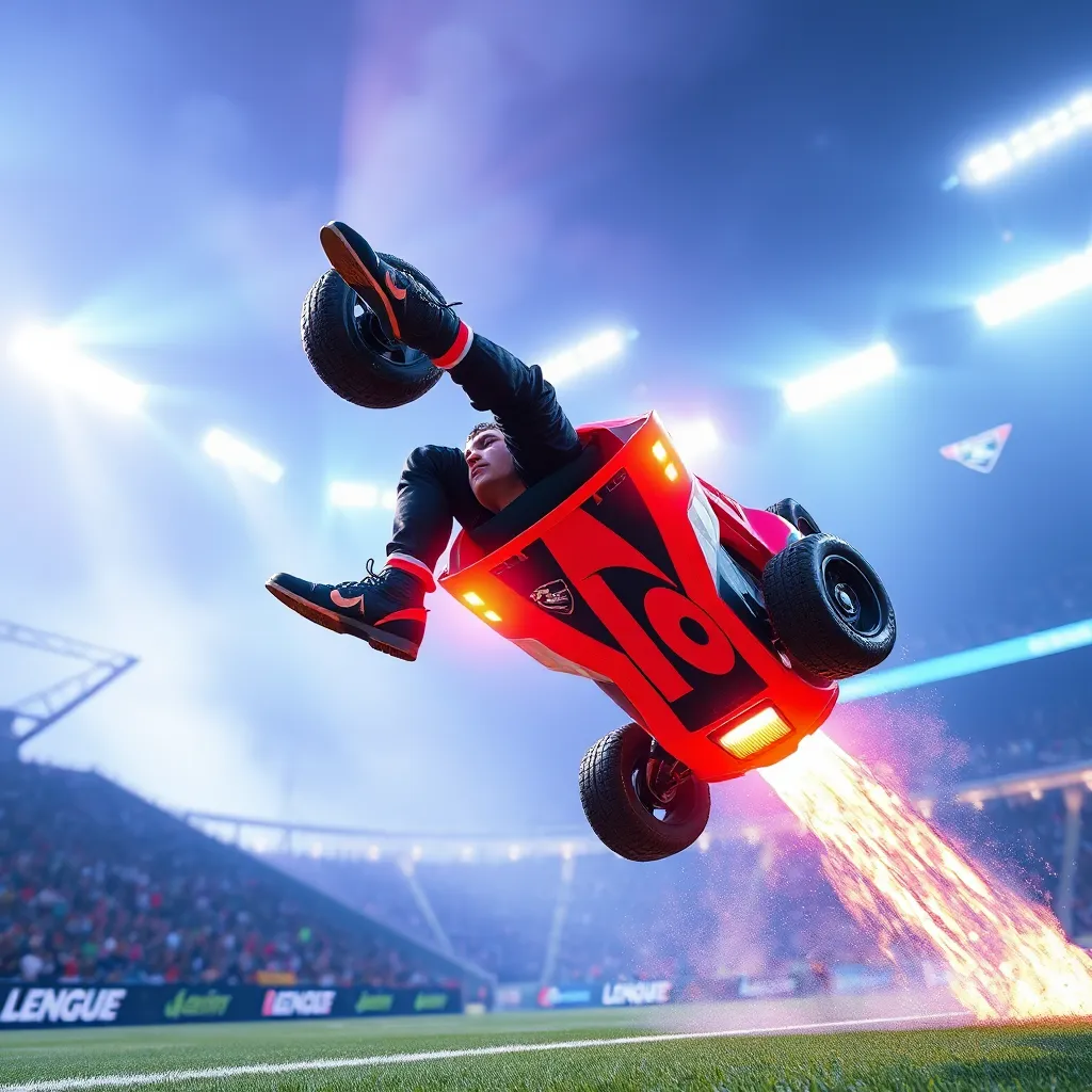Achieving the First Flip Reset in Rocket League : LevelUpTalk