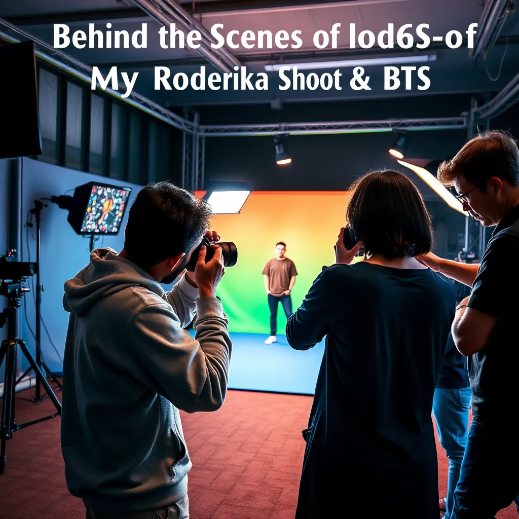 Behind the Scenes of My Roderika Shoot with BTS : LevelUpTalk