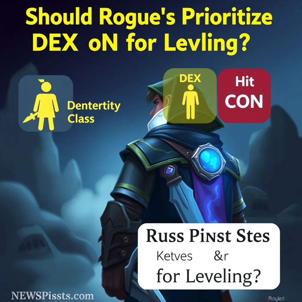 Should Rogues Prioritize DEX or CON for Leveling? : LevelUpTalk