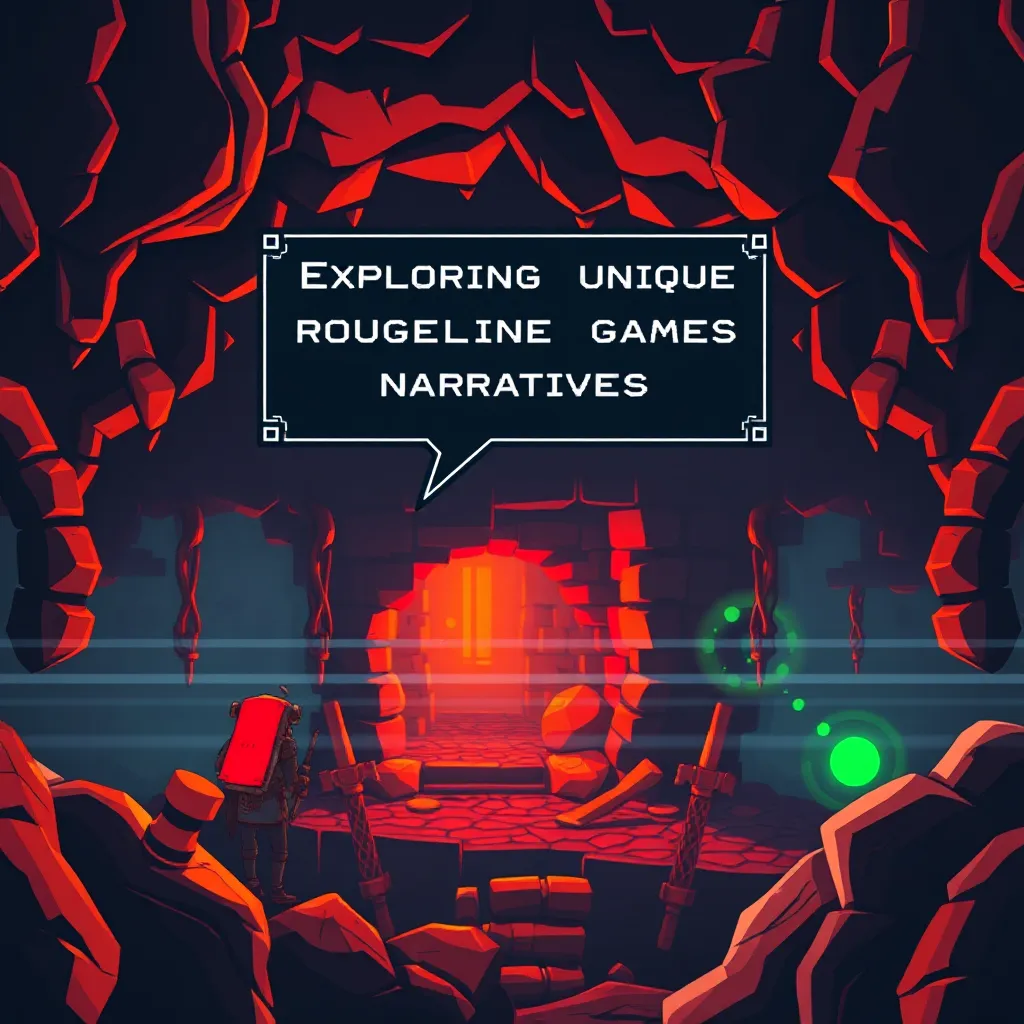 Exploring Unique Roguelike Games with Narratives : LevelUpTalk