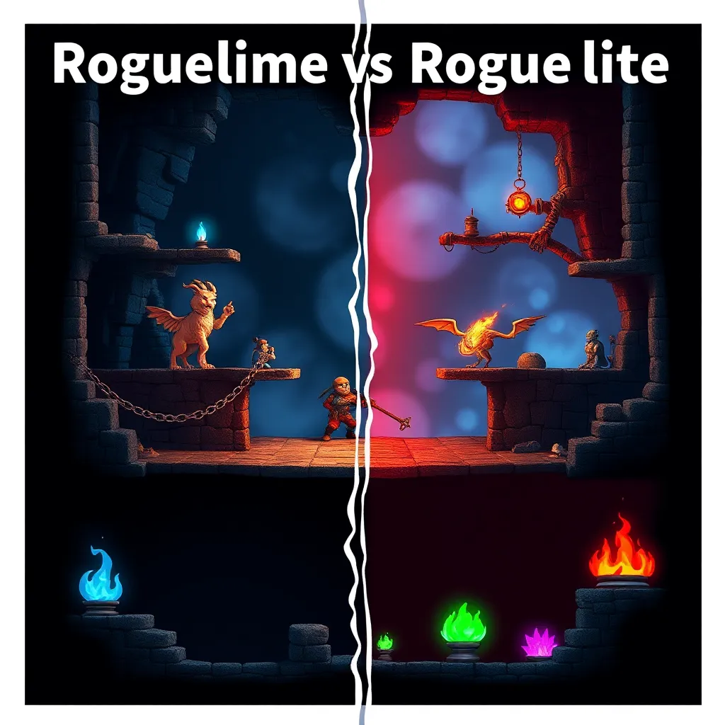 Understanding the Key Differences Between Roguelike and Roguelite Games : LevelUpTalk