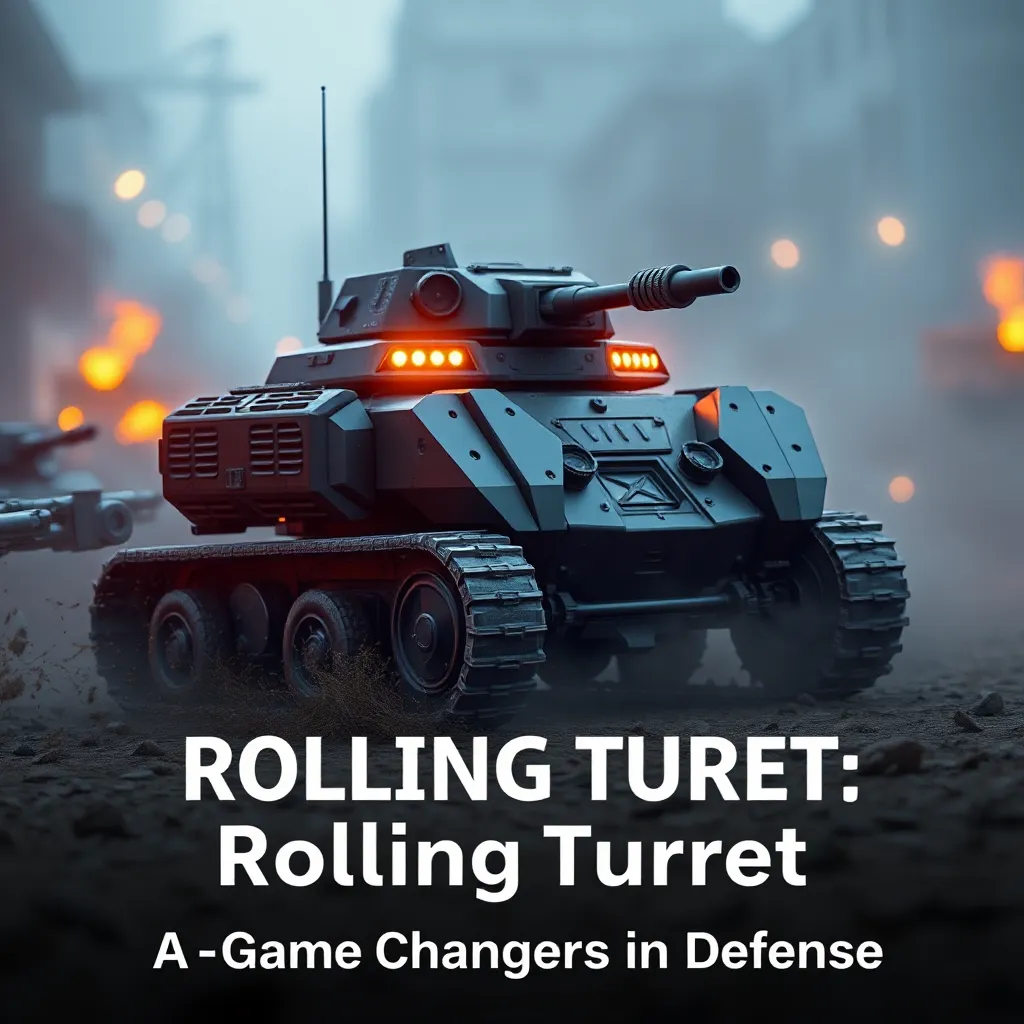 Introducing the Rolling Turret: A Game Changer in Defense : LevelUpTalk