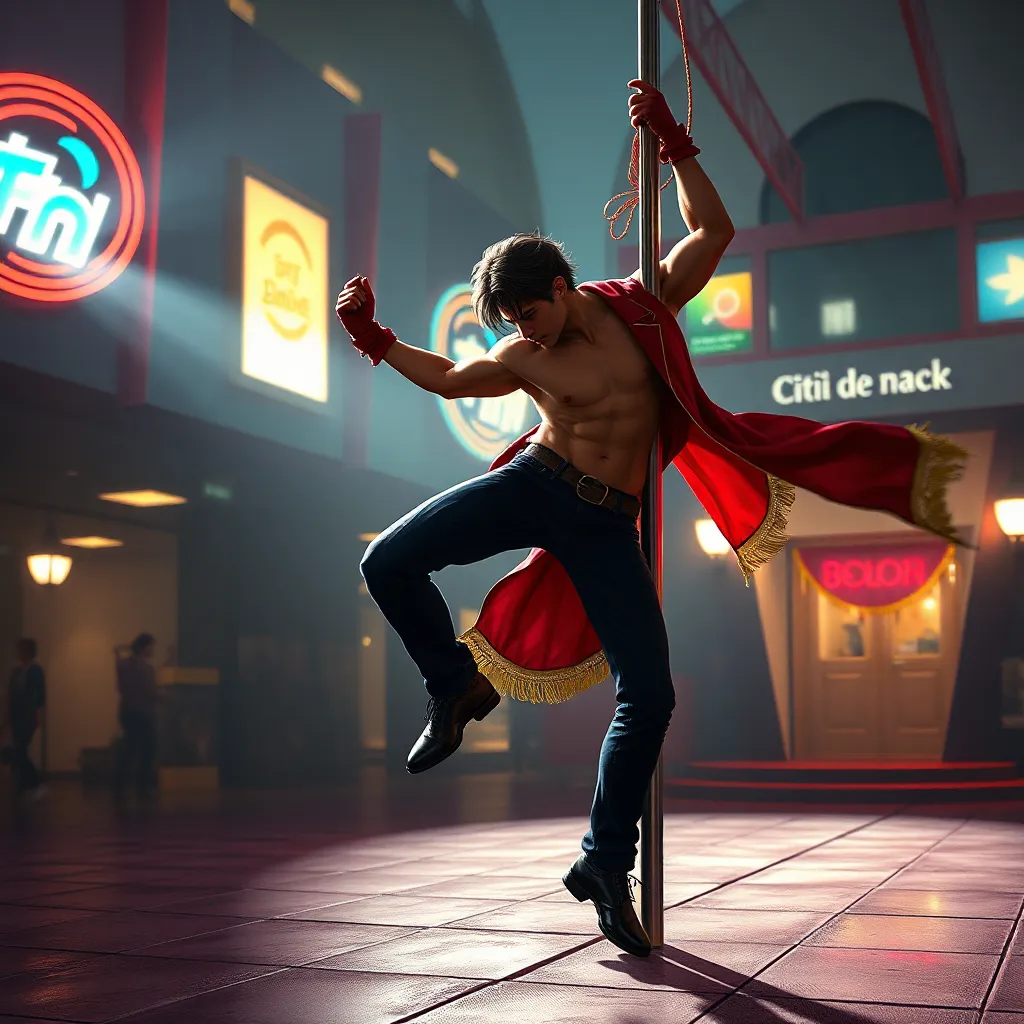 Romeo Delivers Epic DMC3 Dante Pole Dance Performance : LevelUpTalk