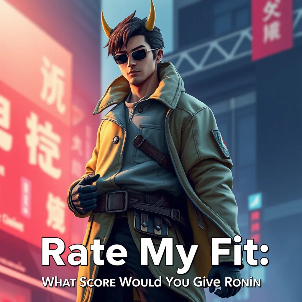 Rate My Fit: What Score Would You Give Ronin? : LevelUpTalk