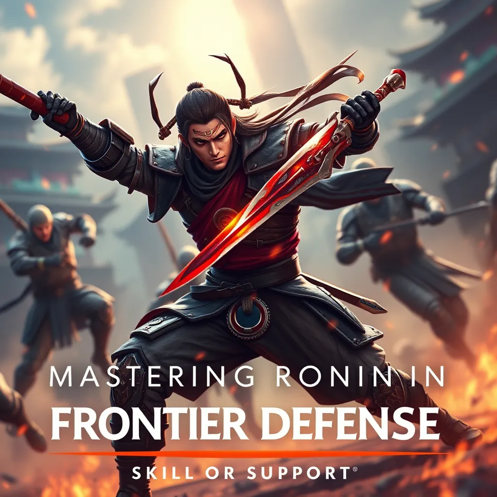 Mastering Ronin in Frontier Defense: Skill or Support? : LevelUpTalk