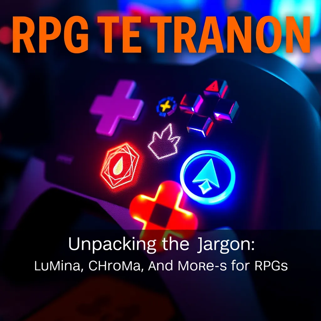 Unpacking the Jargon: Lumina, Chroma, and More in RPGs : LevelUpTalk