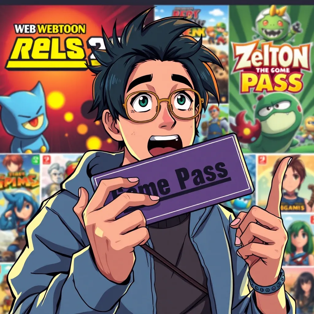 Free Game Pass from Webtoon: RPG Fan's Dilemma : LevelUpTalk