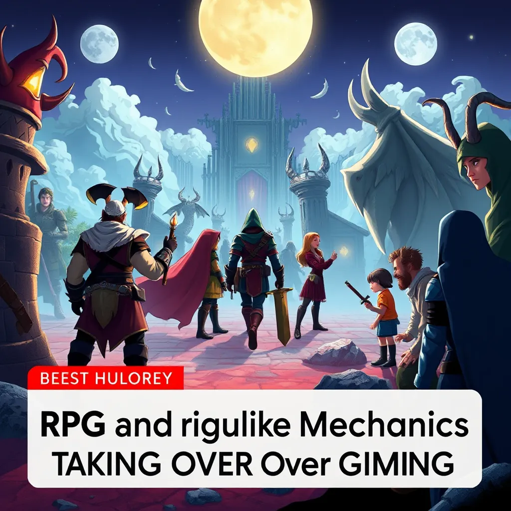 RPG and Roguelike Mechanics Taking Over Gaming : LevelUpTalk