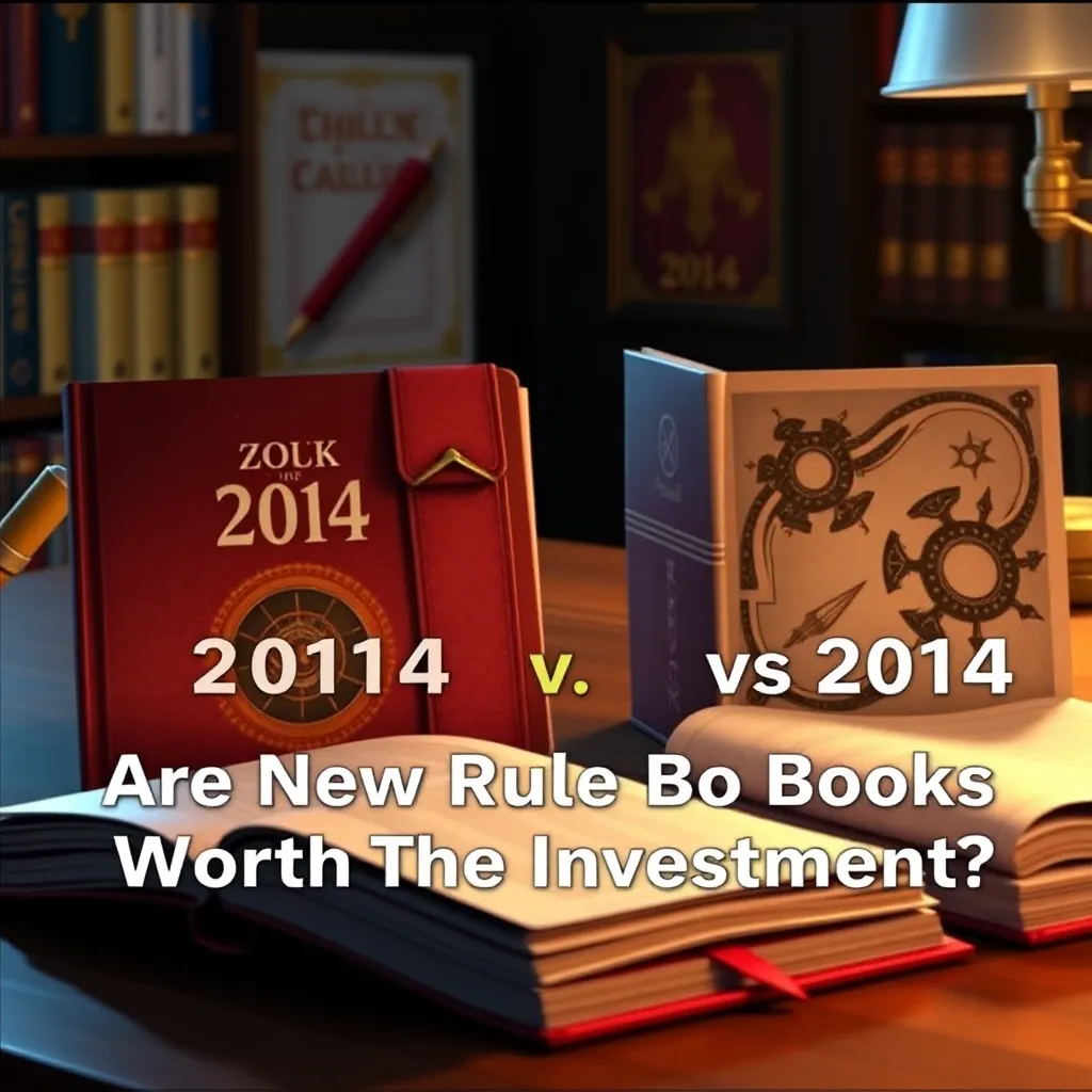 2014 vs 2024: Are New Rule Books Worth the Investment? : LevelUpTalk