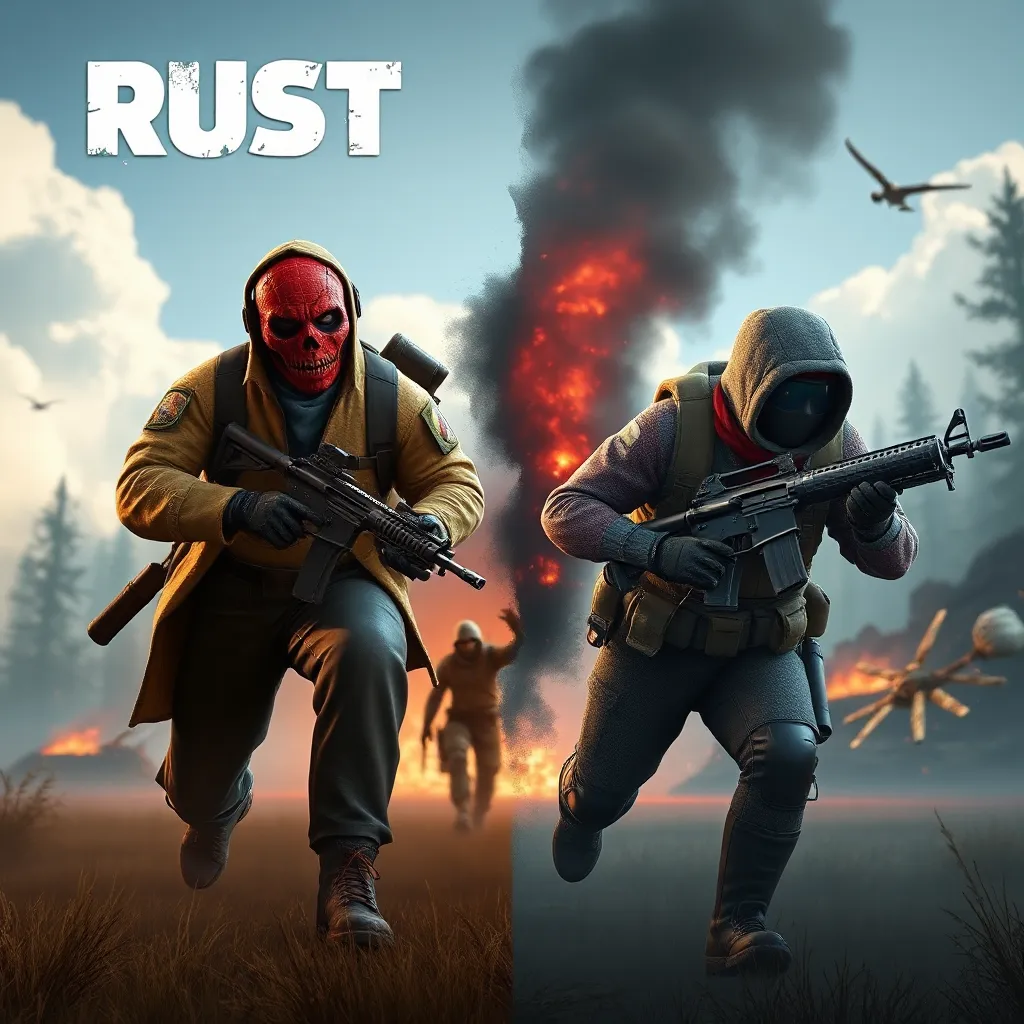 Choosing Between Rust and Scum: Which Survival Game Wins? : LevelUpTalk