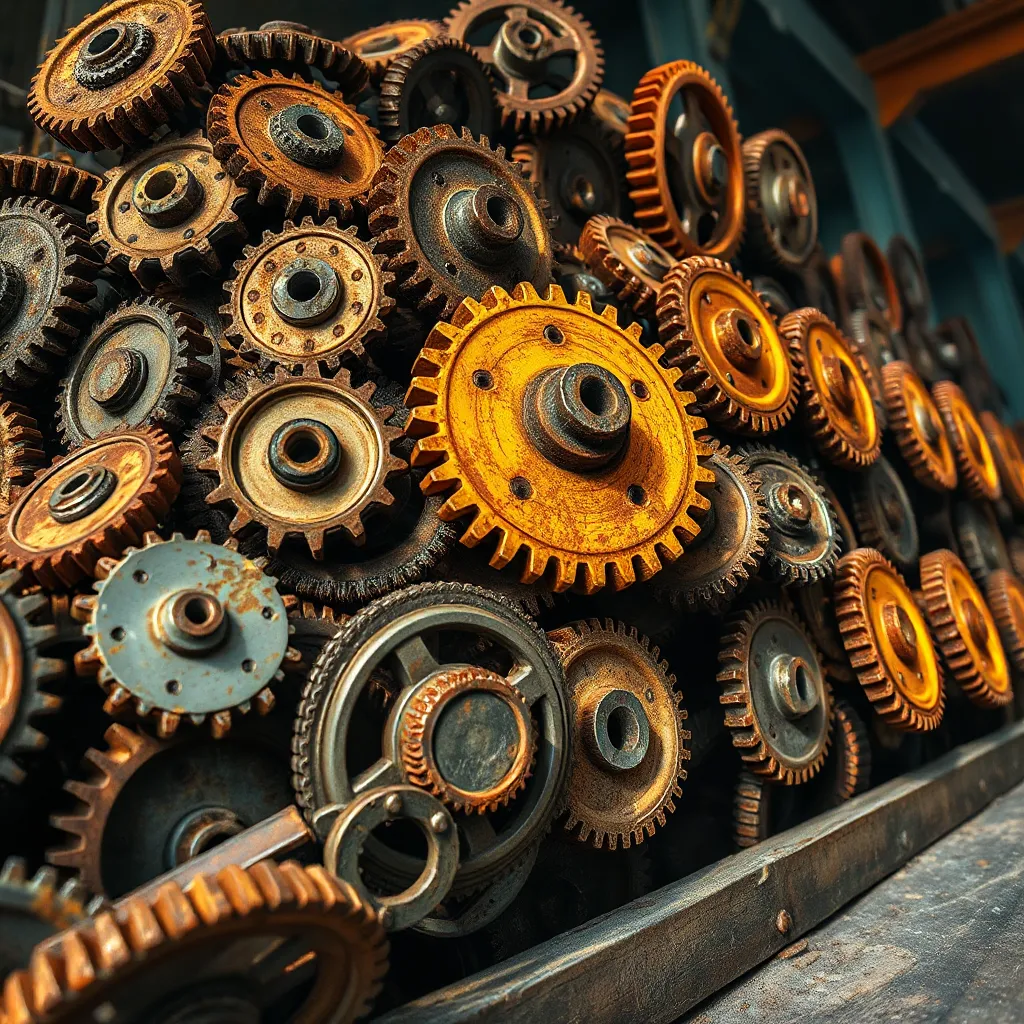 Massive Stock of Rusty Gears Available Now! : LevelUpTalk