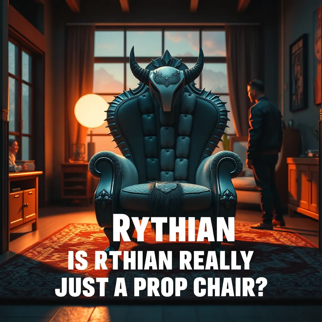 Is Rythian Really Just a Prop Chair? : LevelUpTalk