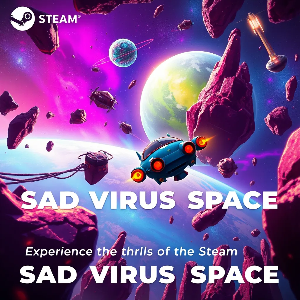 Experience the Thrills of Sad Virus Space on Steam : LevelUpTalk