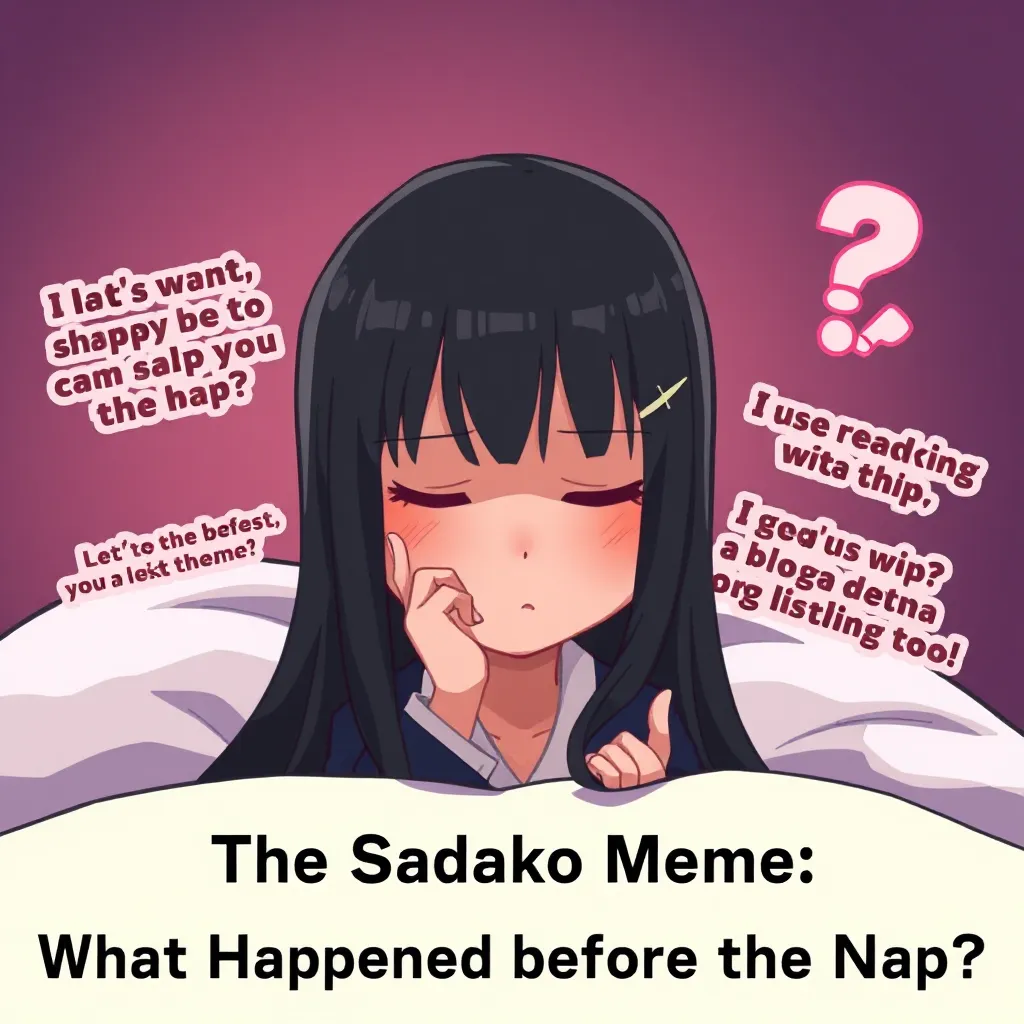 The Sadako Meme: What Happened Before the Nap? : LevelUpTalk