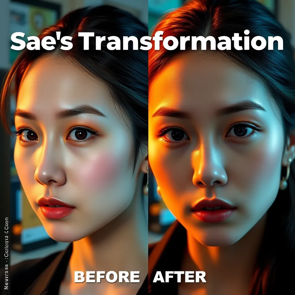 Sae's Transformation: A Before and After Story : LevelUpTalk