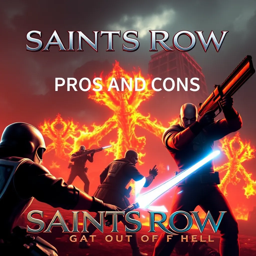 Exploring the Pros and Cons of Saints Row: Gat Out of Hell : LevelUpTalk