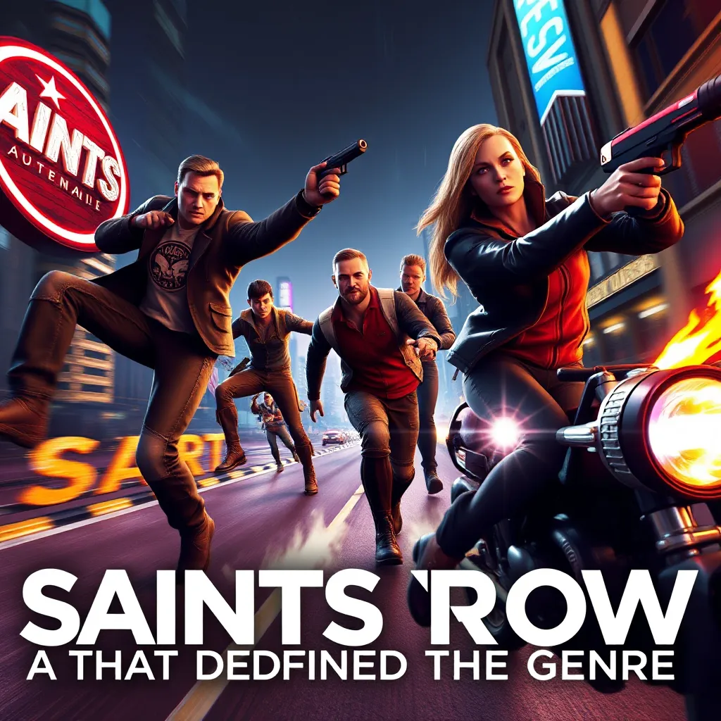 Saints Row: A Game That Redefined the Genre : LevelUpTalk