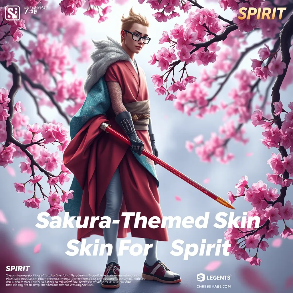Sakura-Themed Skin Concept for Spirit: A Cultural Tribute : LevelUpTalk