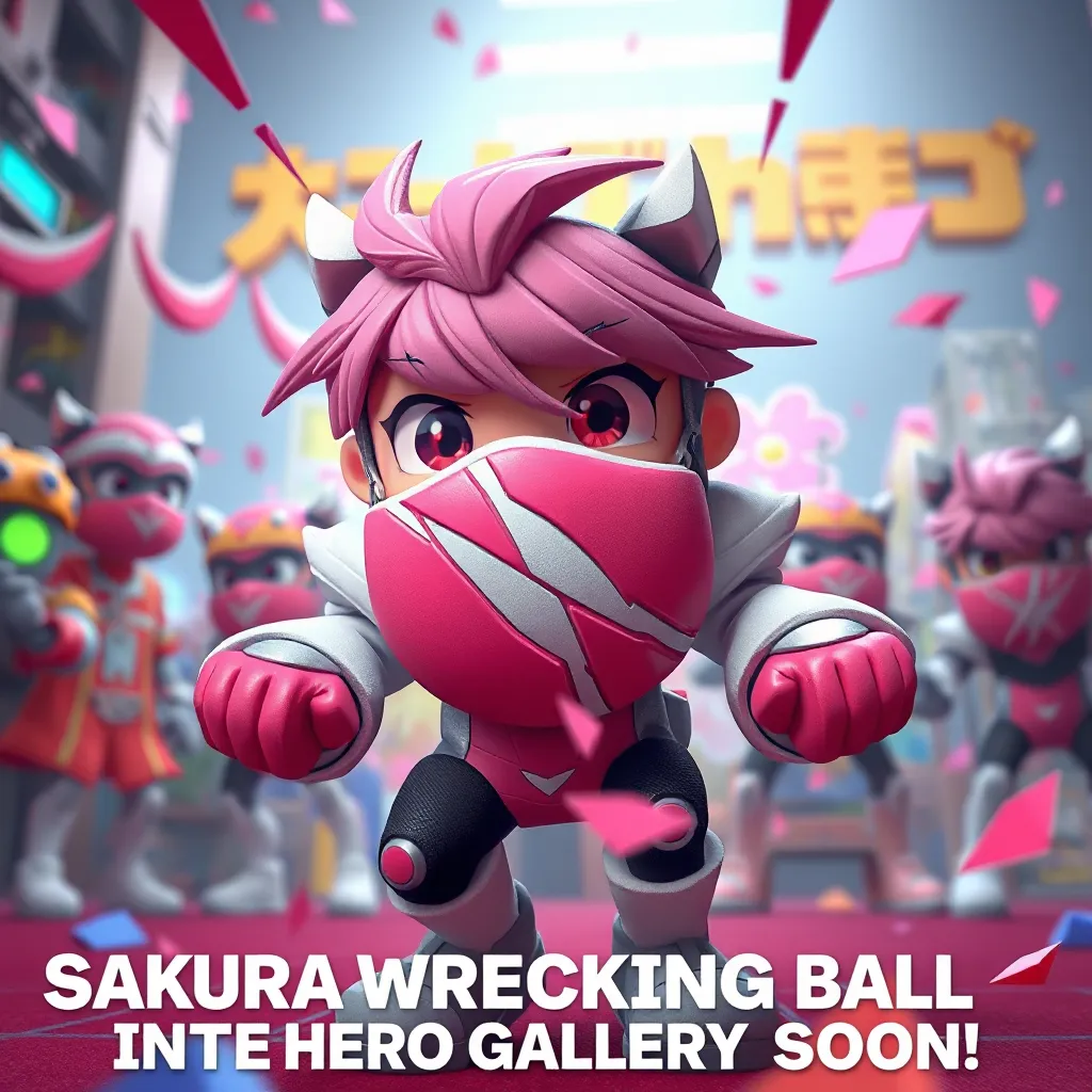 Sakura Wrecking Ball Joins the Hero Gallery Soon! : LevelUpTalk