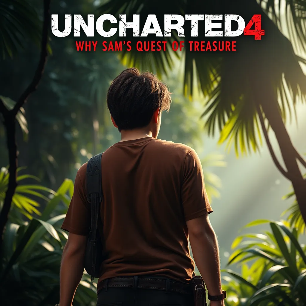 Uncharted 4: Why Sam's Quest for Treasure Matters : LevelUpTalk