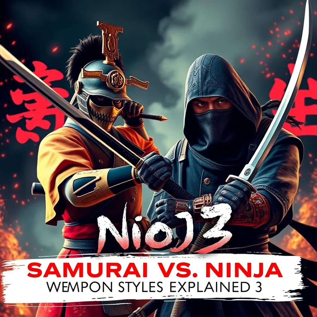 Samurai vs. Ninja: Weapon Styles in Nioh 3 Explained : LevelUpTalk