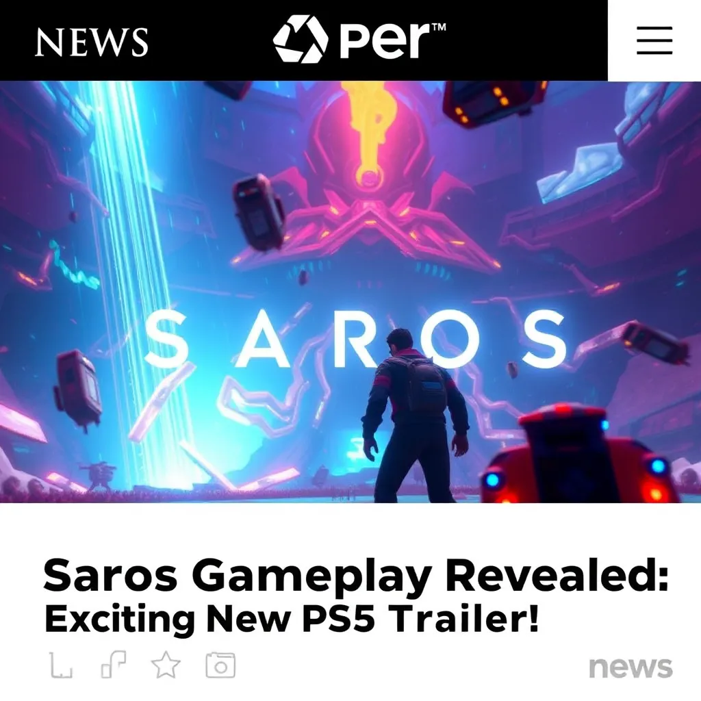 Saros Gameplay Revealed Exciting New Ps5 Trailer Leveluptalk