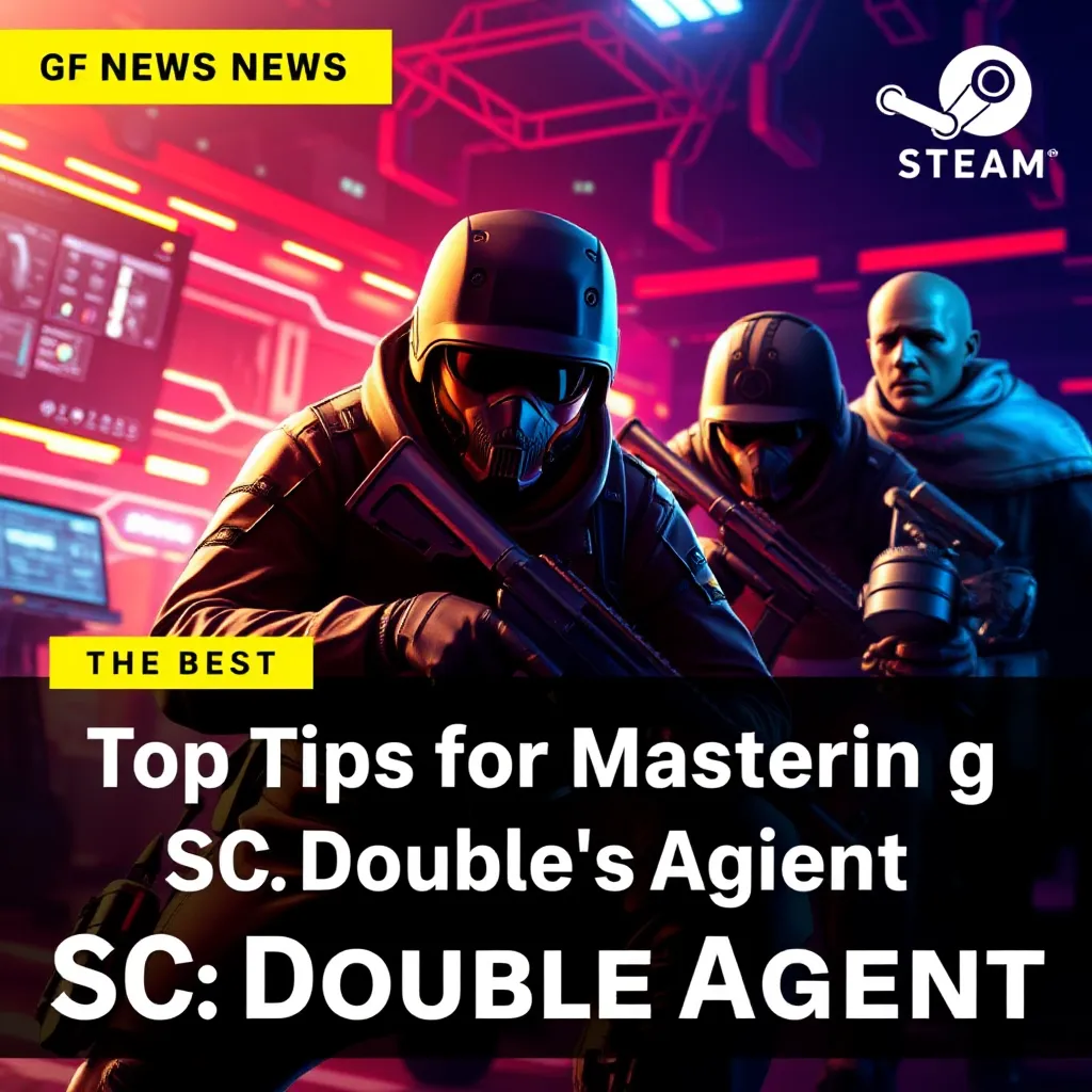 Top Tips for Mastering SC: Double Agent on Steam : LevelUpTalk
