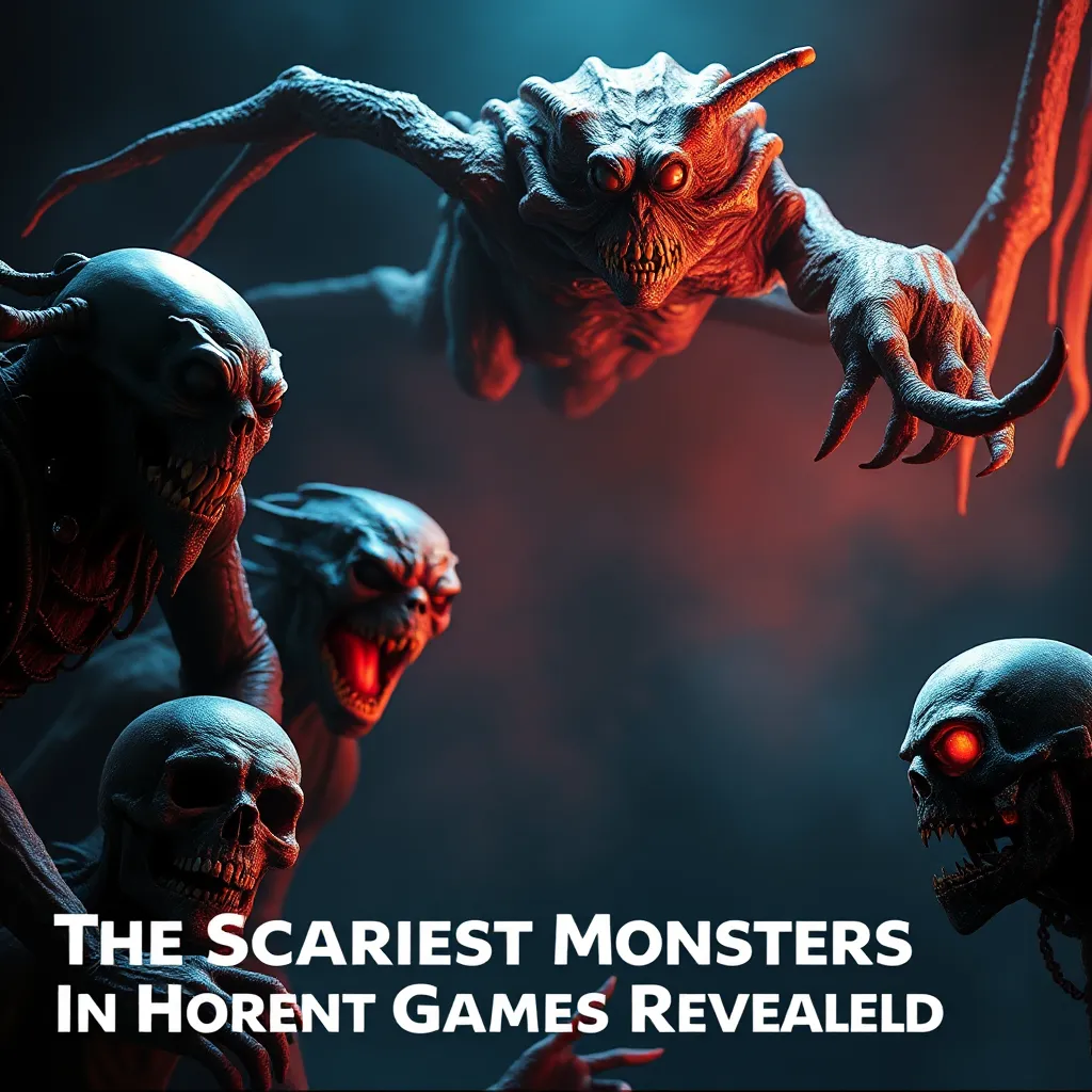 The Scariest Monsters in Recent Horror Games Revealed : LevelUpTalk