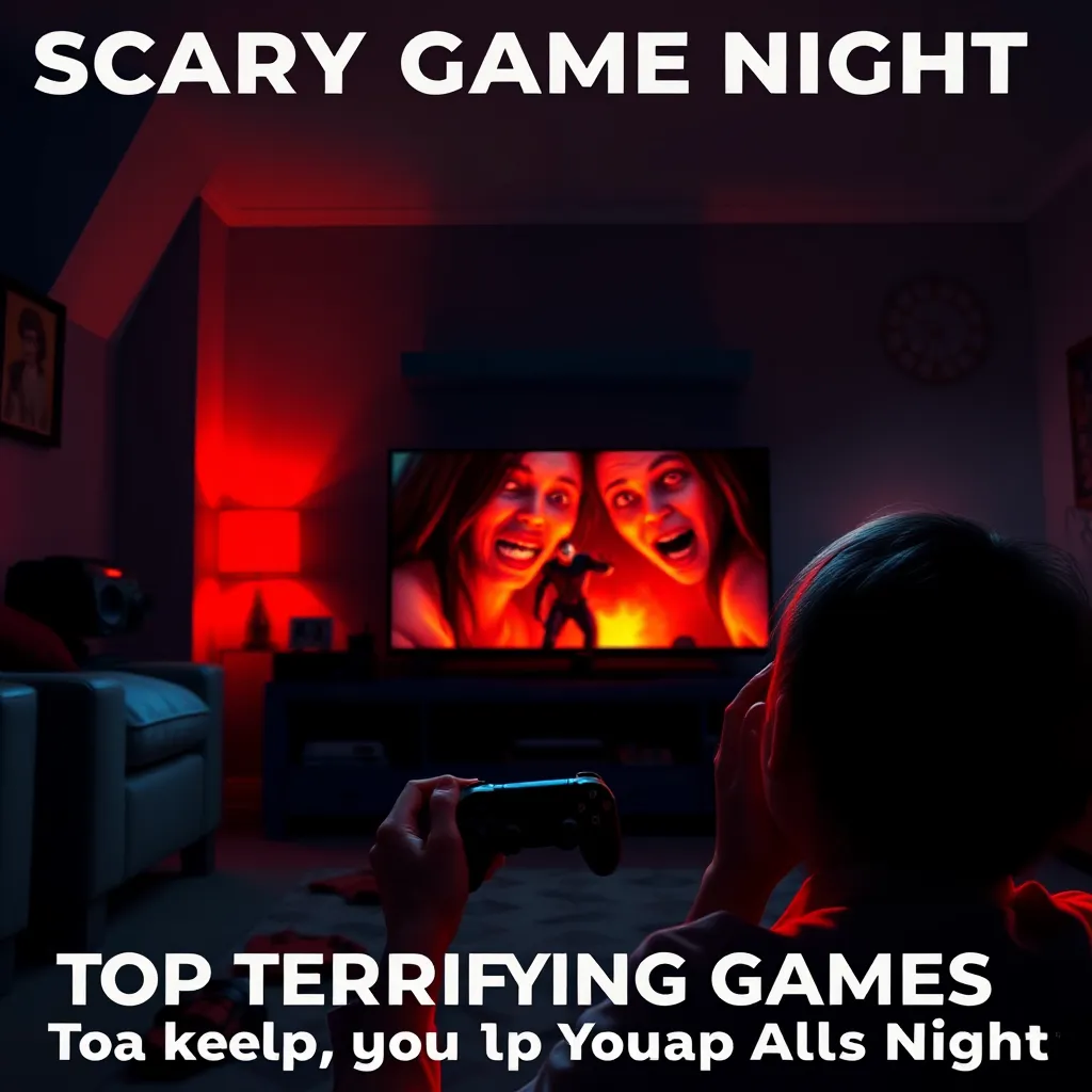 Top Terrifying Games to Keep You Up All Night : LevelUpTalk