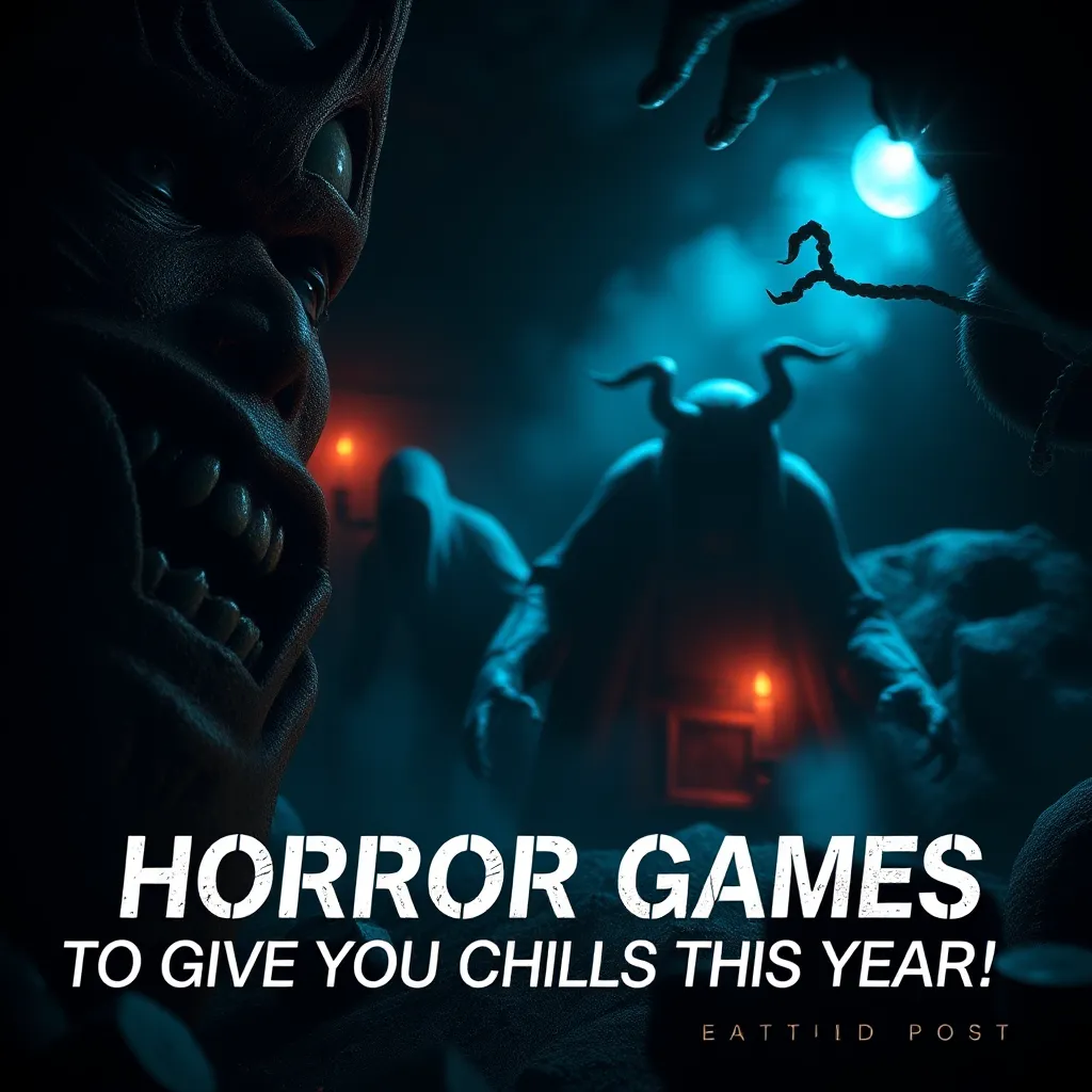 Top 10 Horror Games to Give You Chills This Year : LevelUpTalk