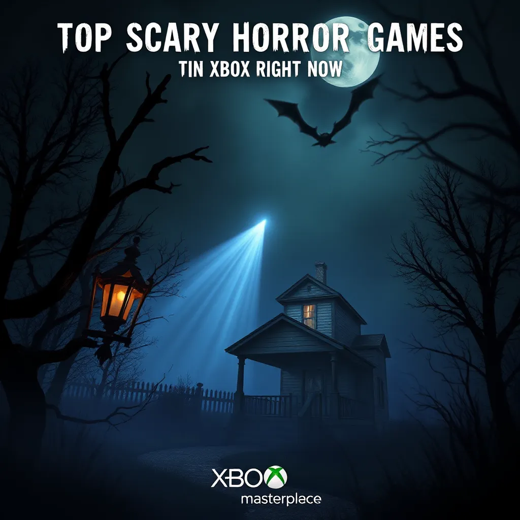 Top Scary Horror Games to Play on Xbox Right Now : LevelUpTalk