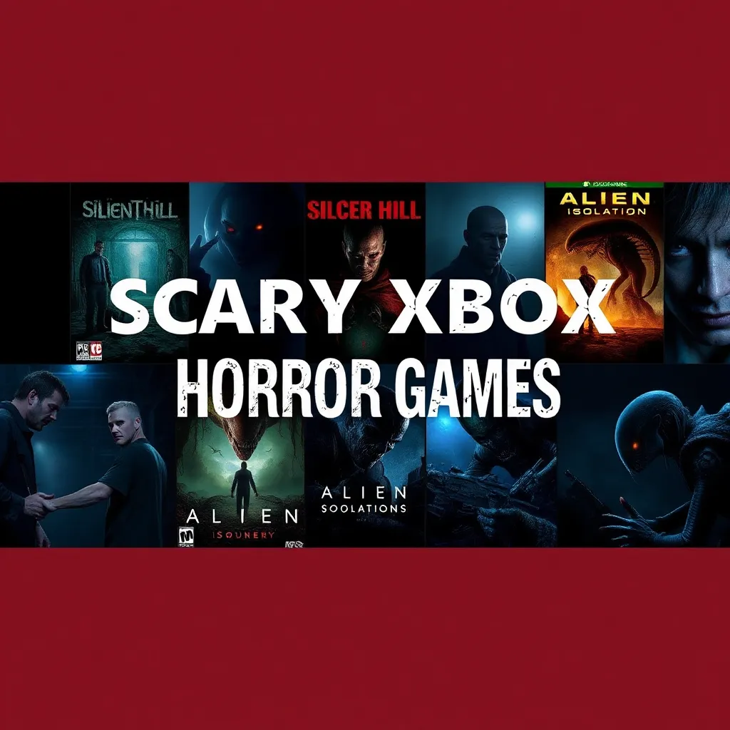 Top Must-Play Horror Games on Xbox for Thrill Seekers : LevelUpTalk