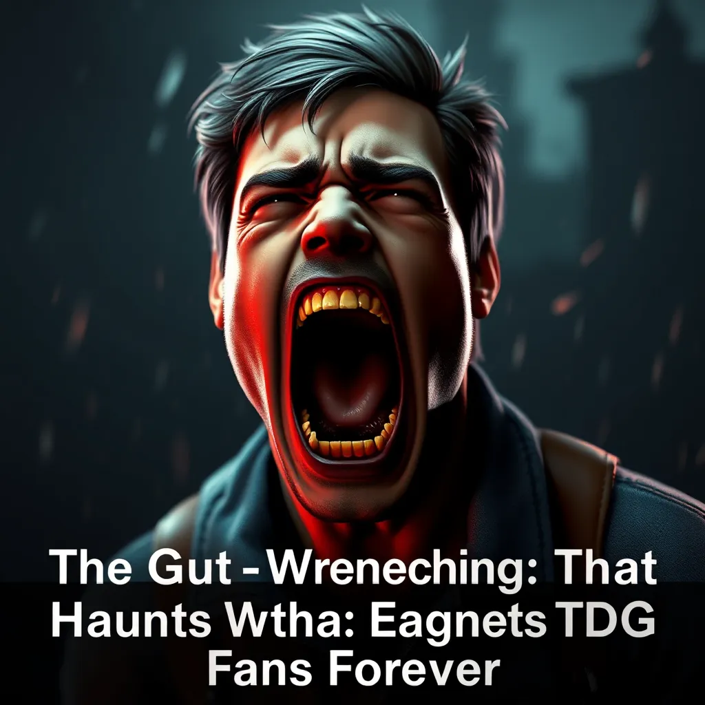 The Gut-Wrenching Scream That Haunts TWDG Fans Forever : LevelUpTalk