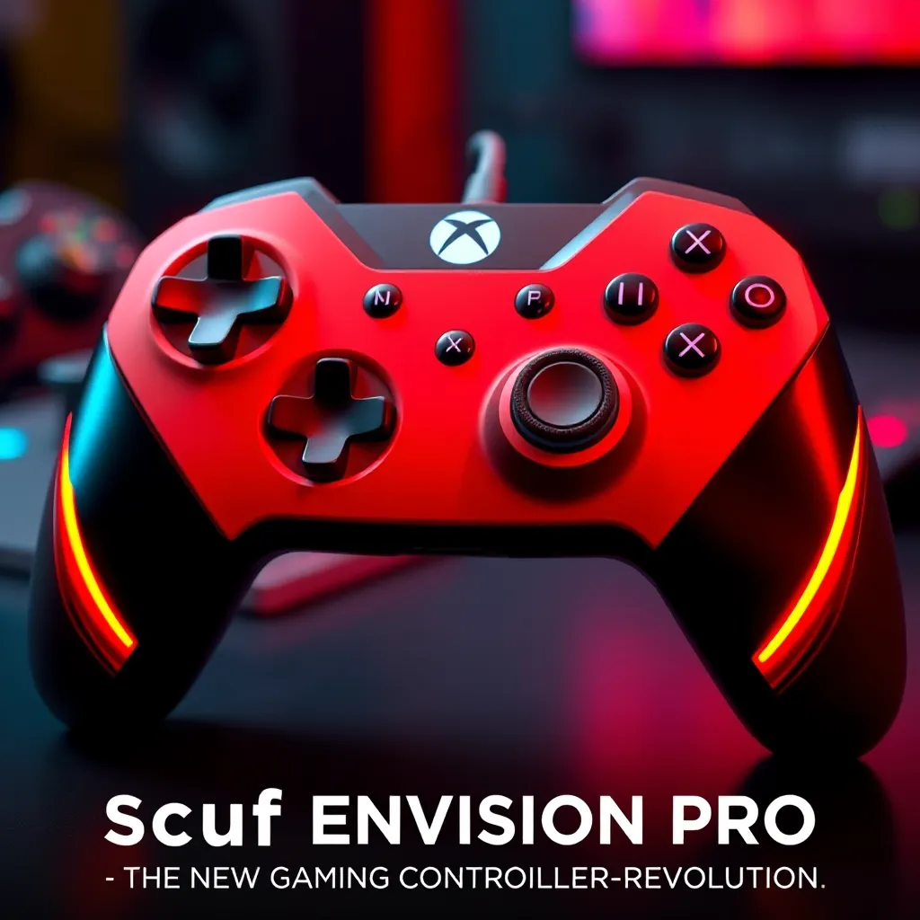 Scuf Envision Pro: The New Gaming Controller Revolution : LevelUpTalk