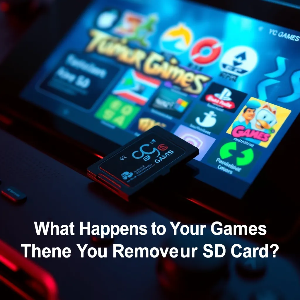 What Happens to Your Games When You Remove Your SD Card? : LevelUpTalk
