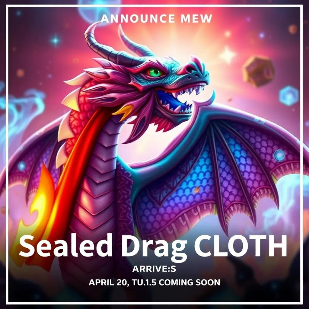 Sealed Dragon Cloth Arrives April 20, TU1.5 Coming Soon : LevelUpTalk