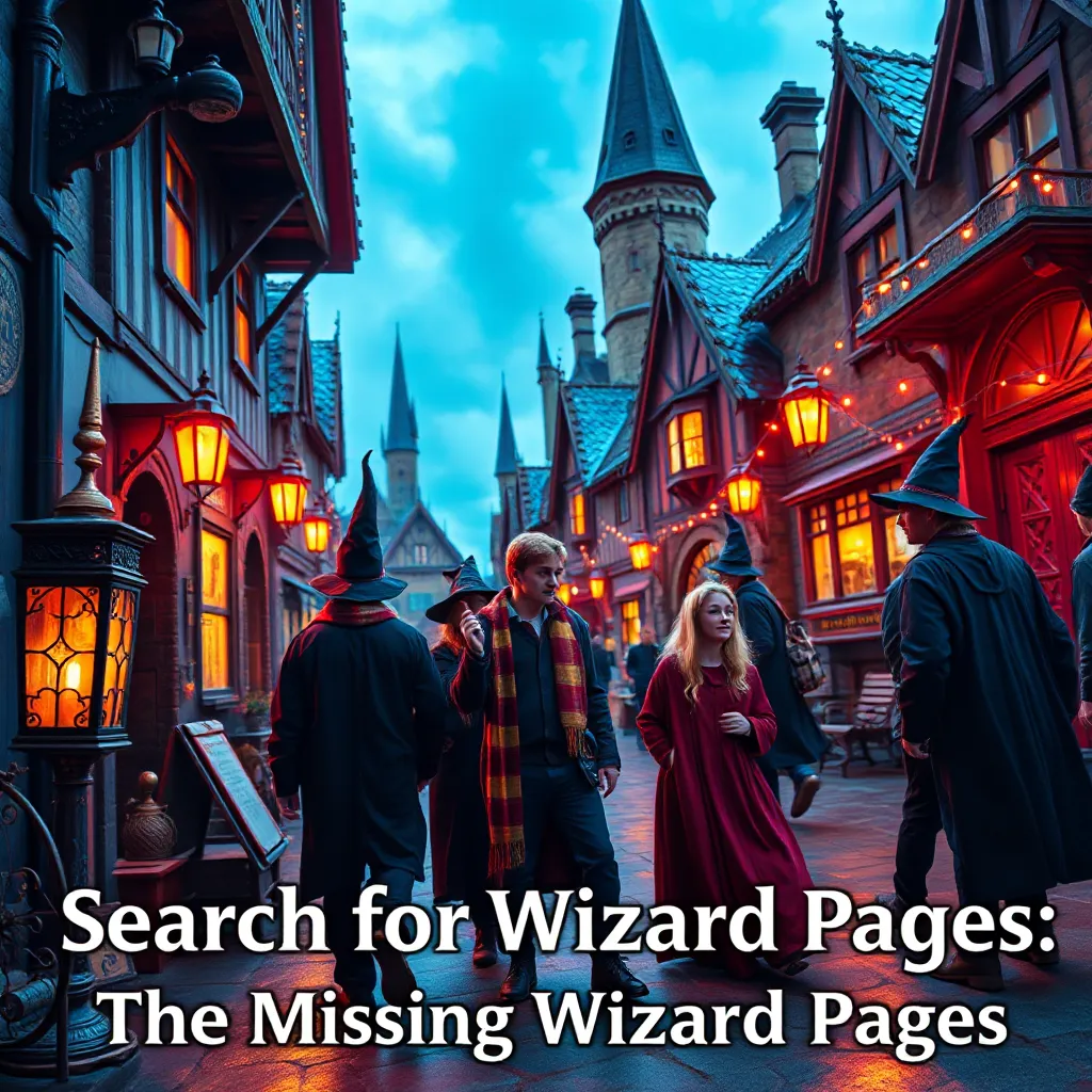 Frustration in Hogsmeade: The Missing Wizard Pages : LevelUpTalk