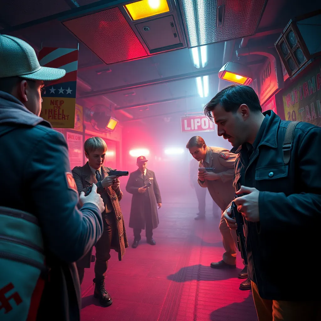 Searching for Hitler in Lights Camera Achtung Game : LevelUpTalk