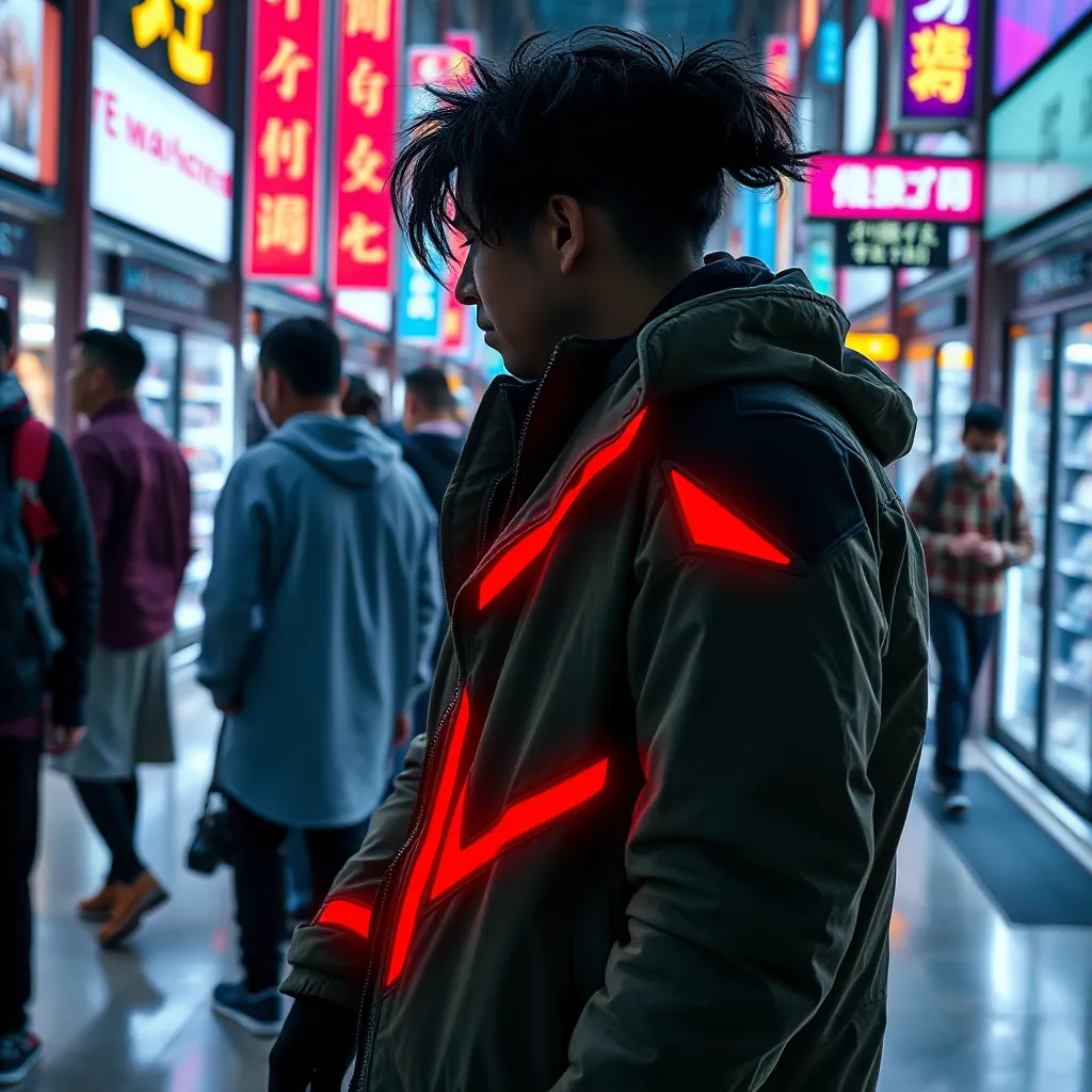 Searching for the Red Light Carbon Triangle Jacket : LevelUpTalk