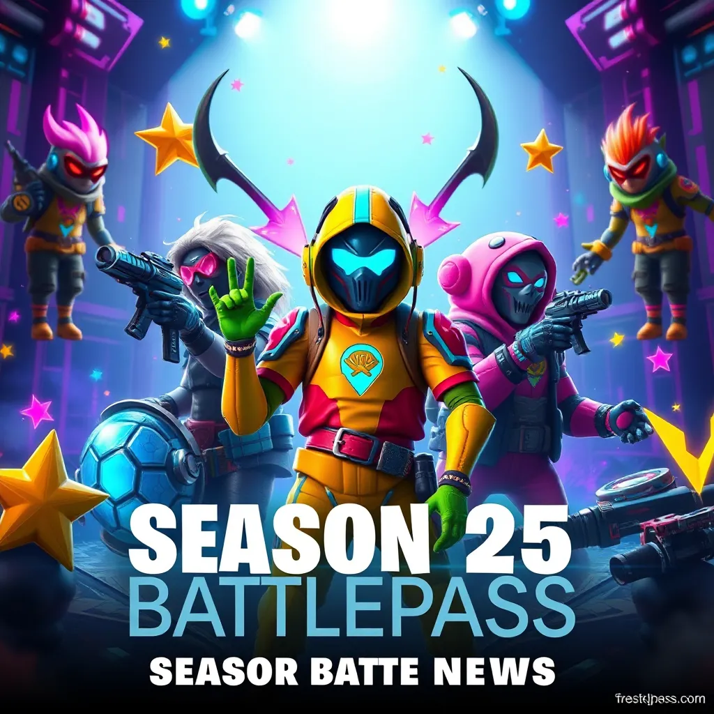 Explore All the Exciting Rewards in Season 25 Battlepass : LevelUpTalk