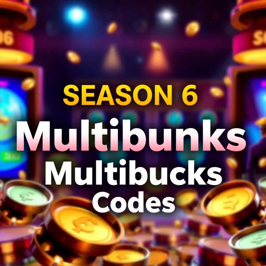 Special Announcement: Season 6 Codes Still Active for Free Multibucks ...