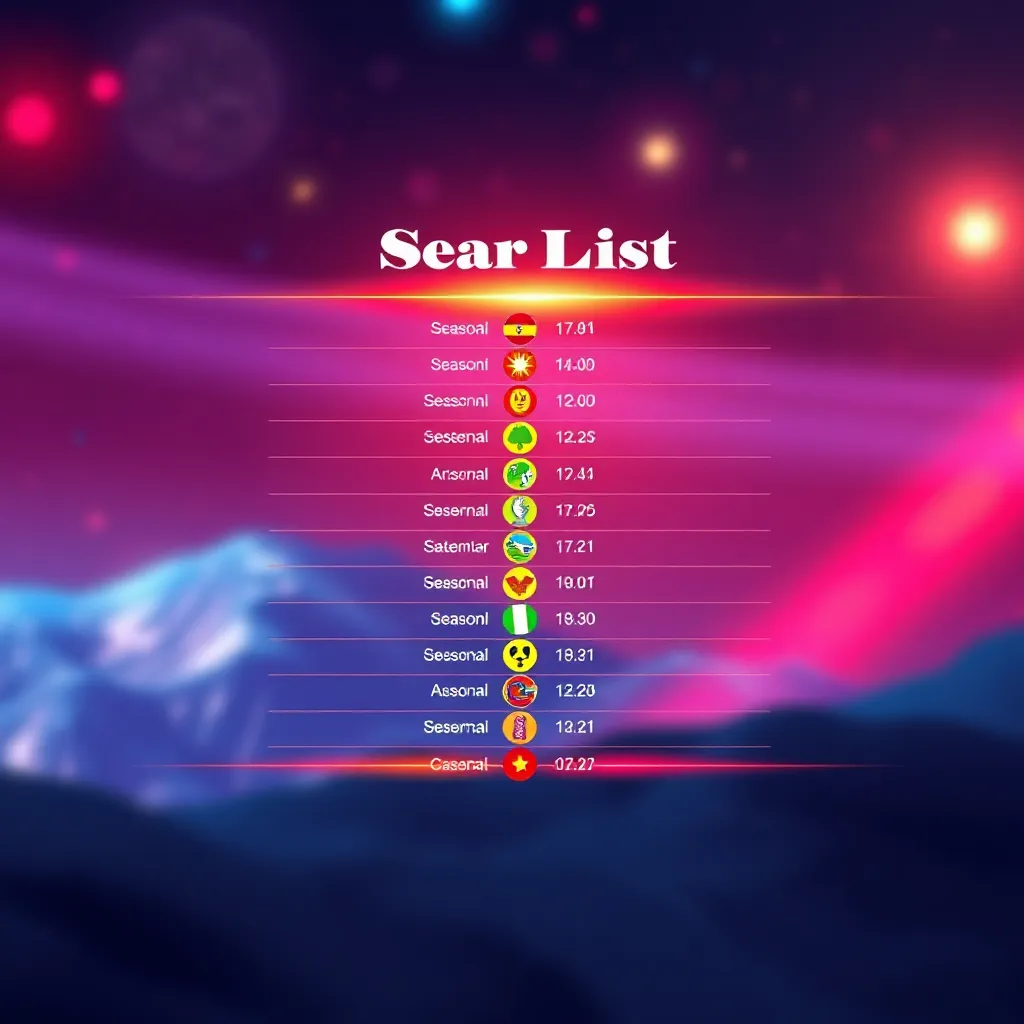 Ranking Seasons in My Exclusive Tier List : LevelUpTalk