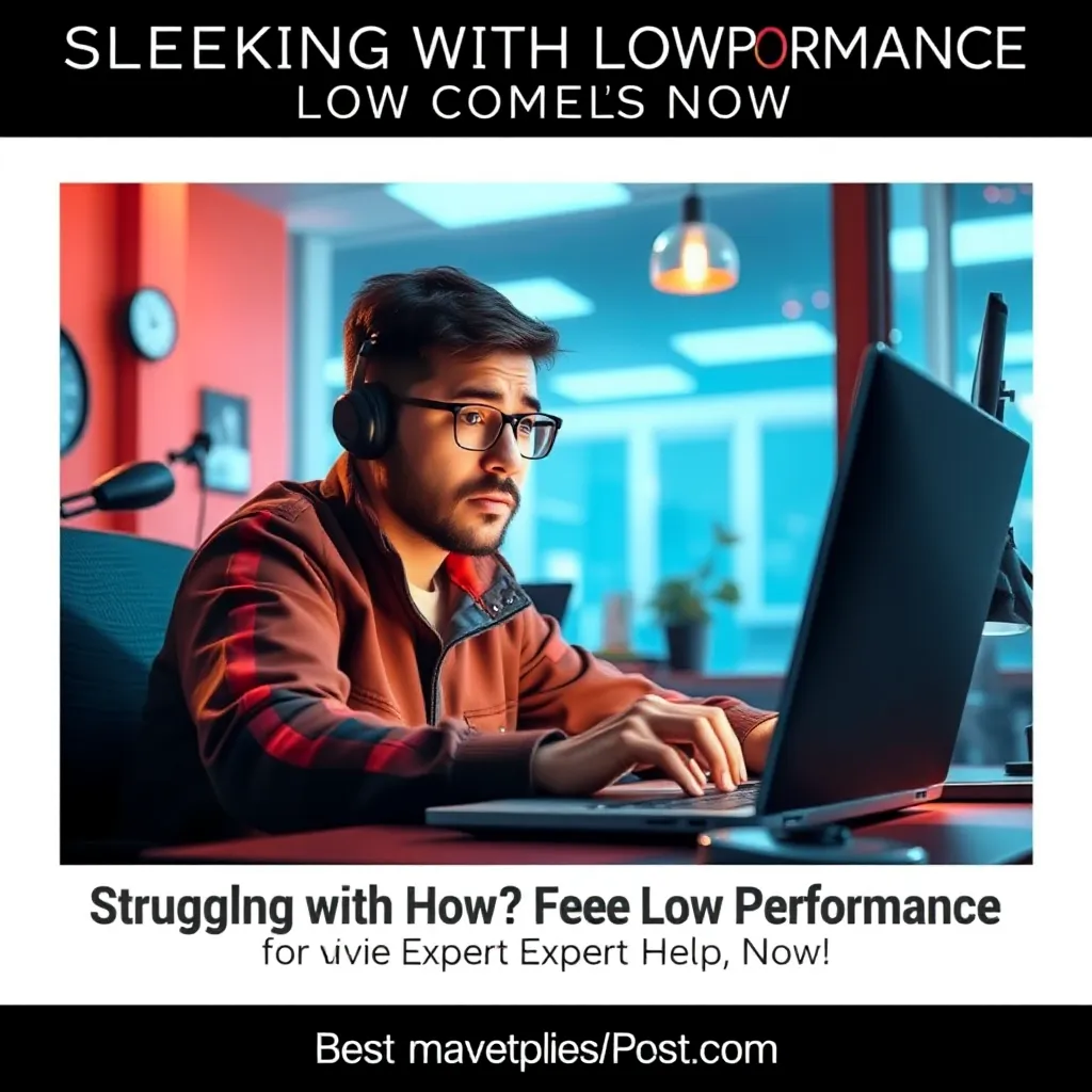 Struggling with Low Performance? Get Expert Help Now! : LevelUpTalk